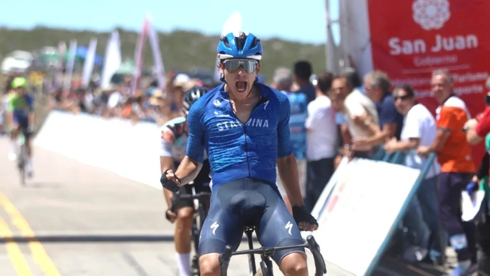 Vuelta a San Juan: El chileno Jacob Decar Zúñiga ganó la etapa "reina"